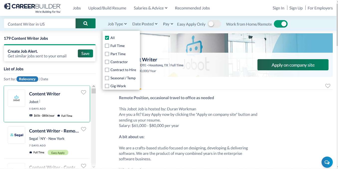 CareerBuilder Review 2023: Features, Plans, and Pricing | CareerCloud