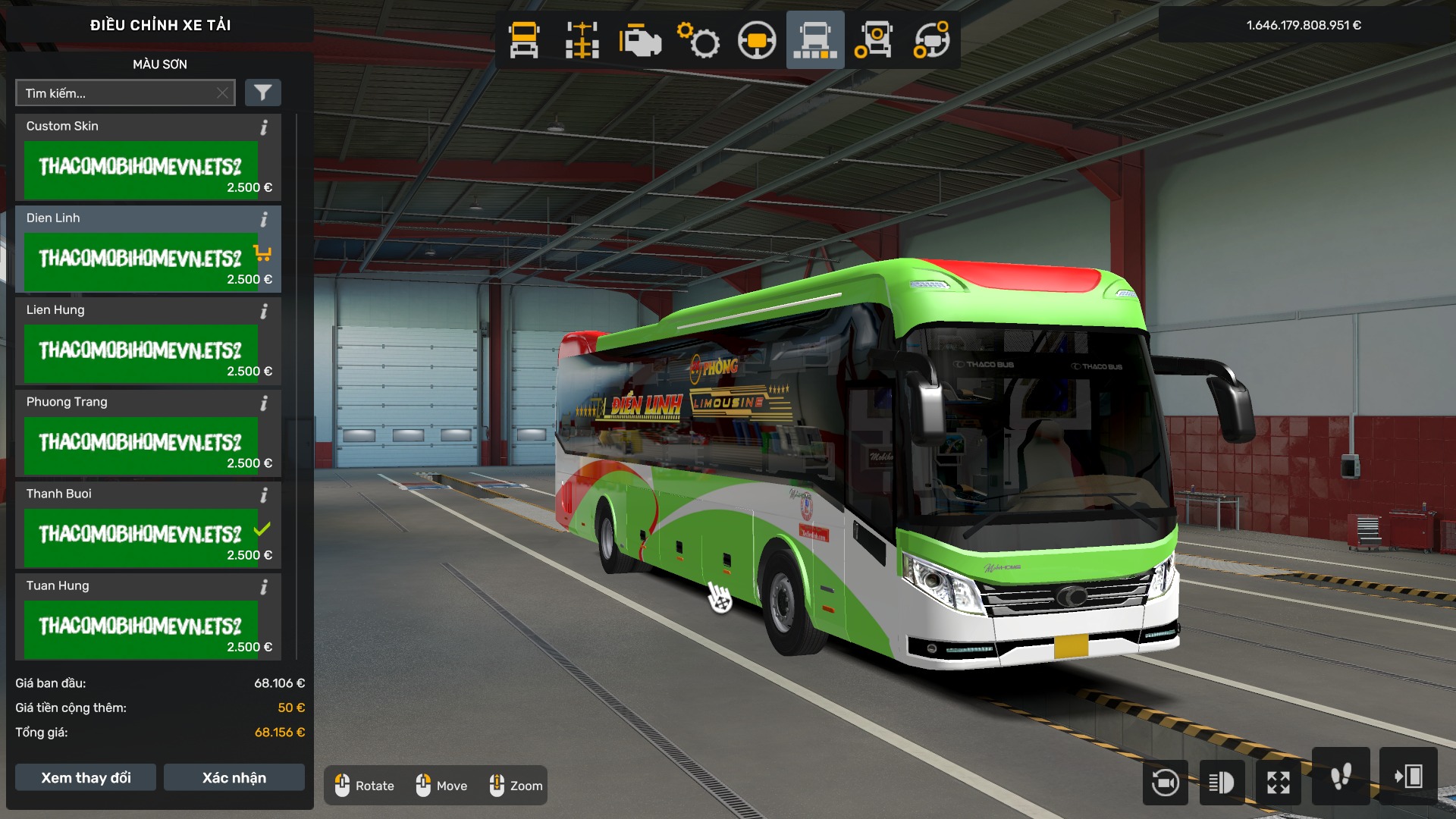 Addon - Skin - Âm Thanh và Xe Thaco