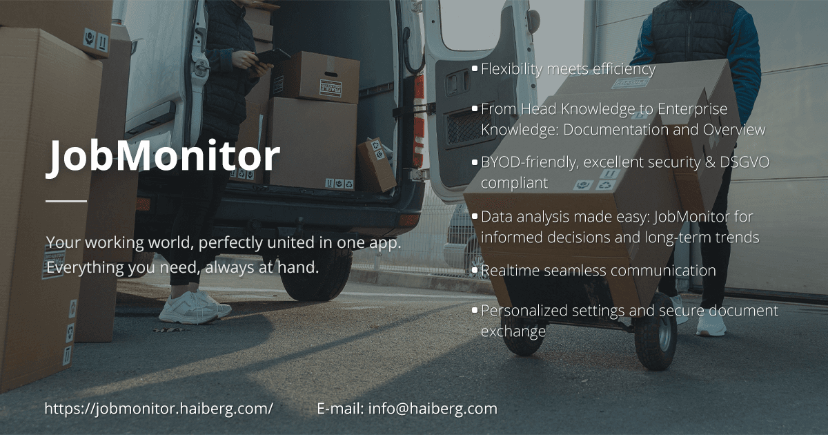 Main Features - Smart way to monitor your mobile jobs | Job management ...