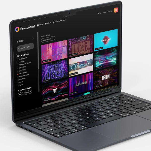 Case Study: ProContent - Black Airplane