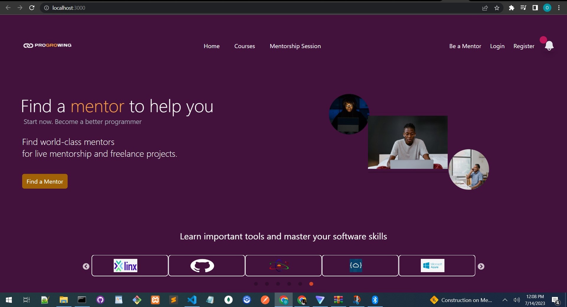 GitHub - oduyemi/progrowing: A web application for ProGrowing. ProGrowing is a mentorship ...
