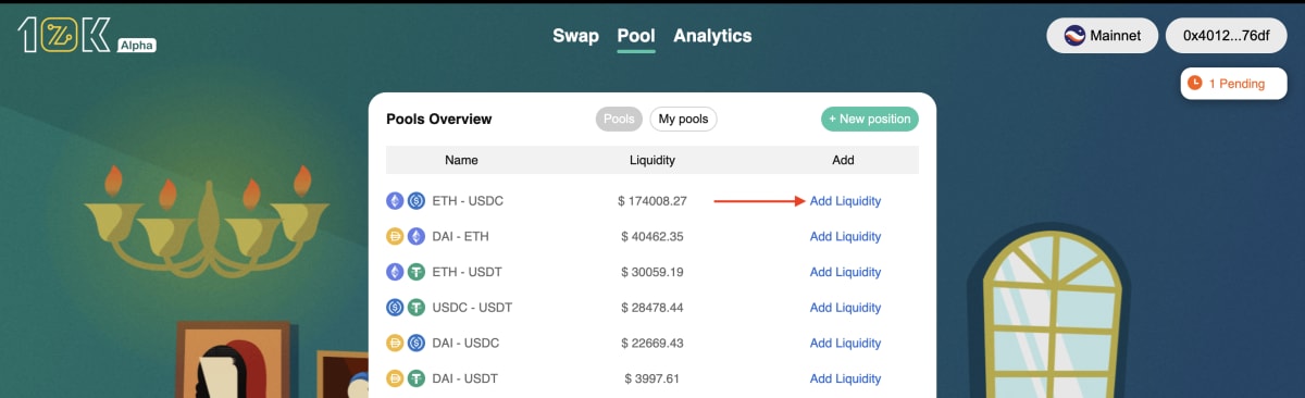 Retrodrop StarkNet — Teletype