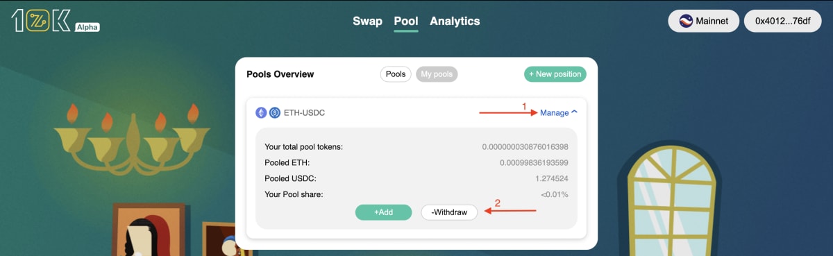 Retrodrop StarkNet — Teletype