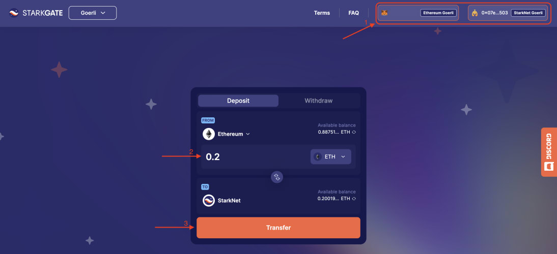 Retrodrop StarkNet — Teletype