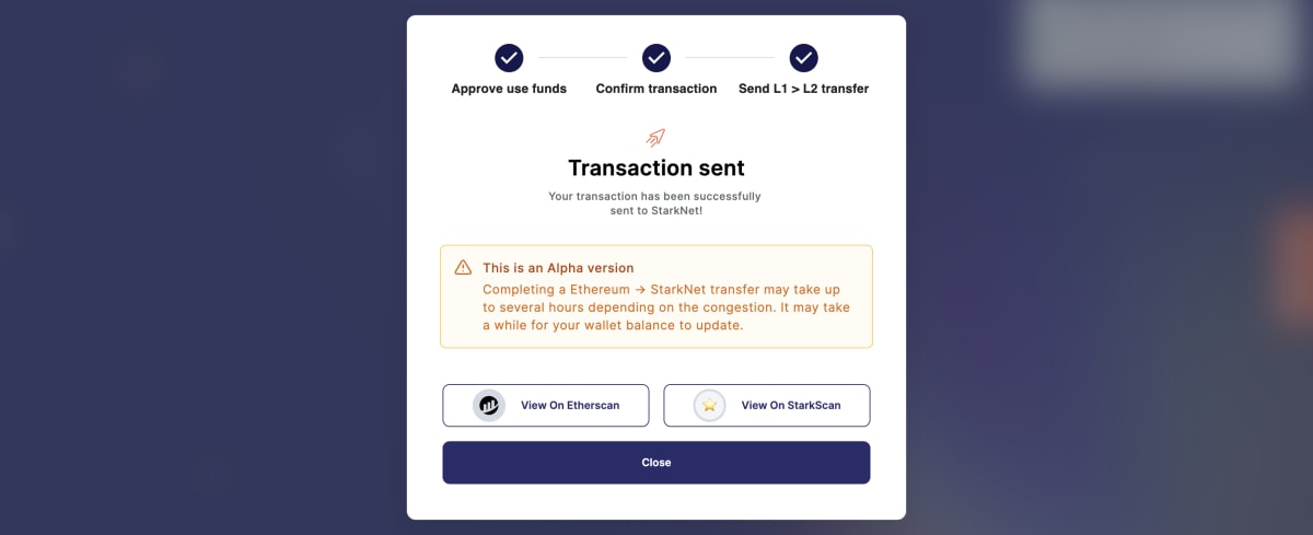 Retrodrop StarkNet — Teletype
