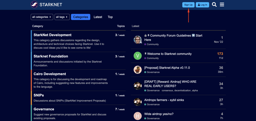 Retrodrop StarkNet — Teletype
