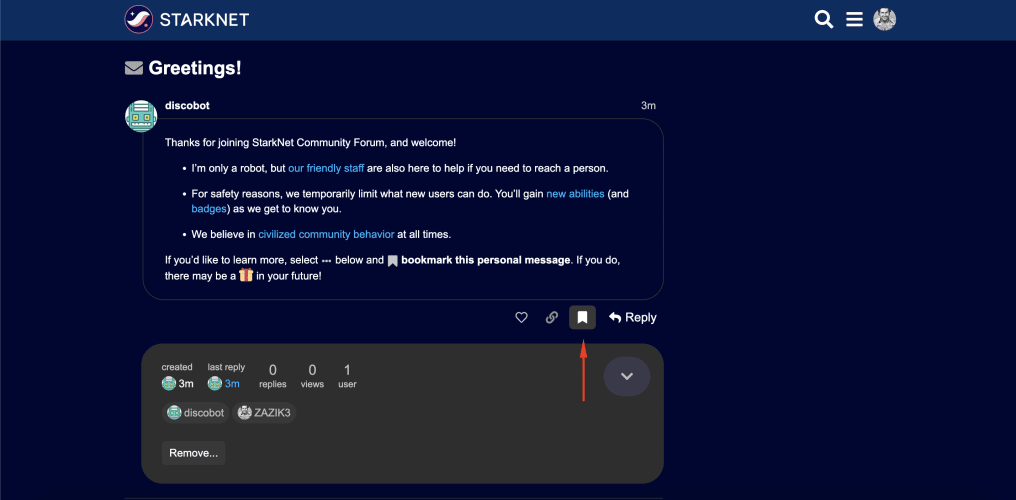 Retrodrop StarkNet — Teletype