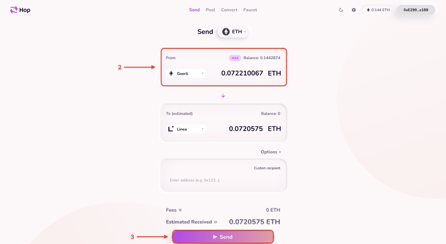 Тестнет Linea (zkEVM) от ConsenSys — Teletype