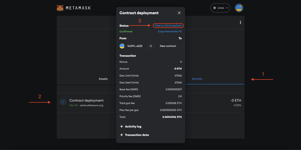 Тестнет Linea (zkEVM) от ConsenSys — Teletype