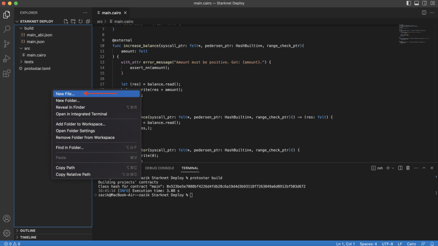 Starknet — Teletype