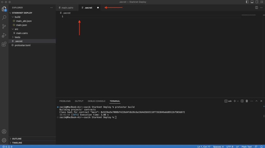 Starknet — Teletype