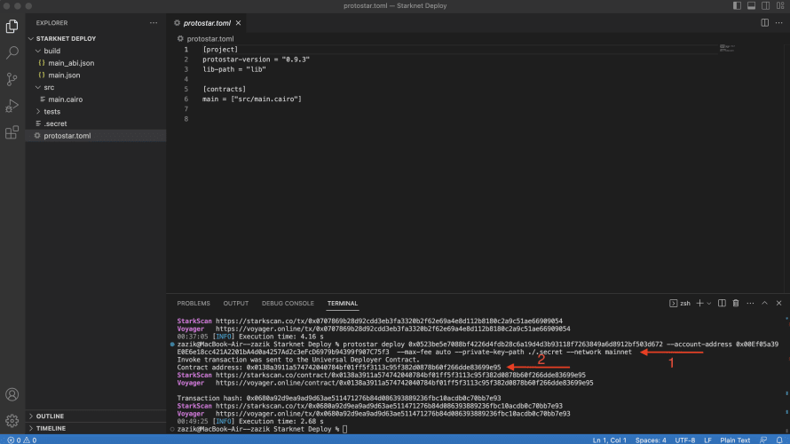 Starknet — Teletype
