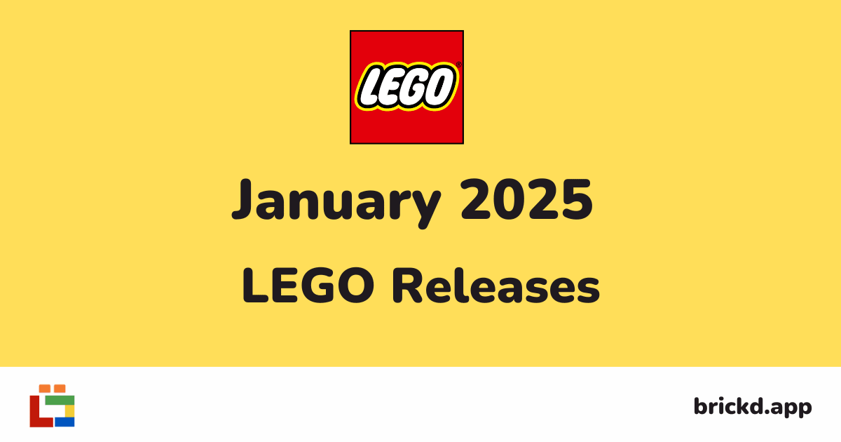 January 2025 LEGO Releases - brickd