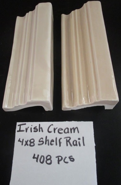 irish-cream-4×8-shelf-rail | ICT Antico Mexico Handmade Ceramic Tile
