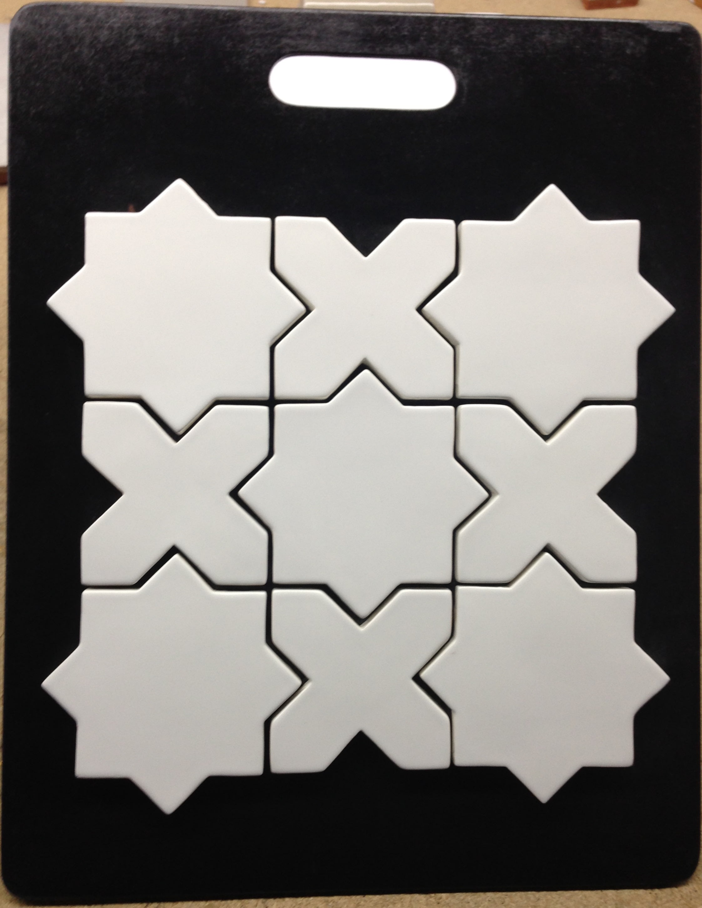 HC Star and Cross 4_ HC White Gloss | ICT Antico Mexico Handmade ...