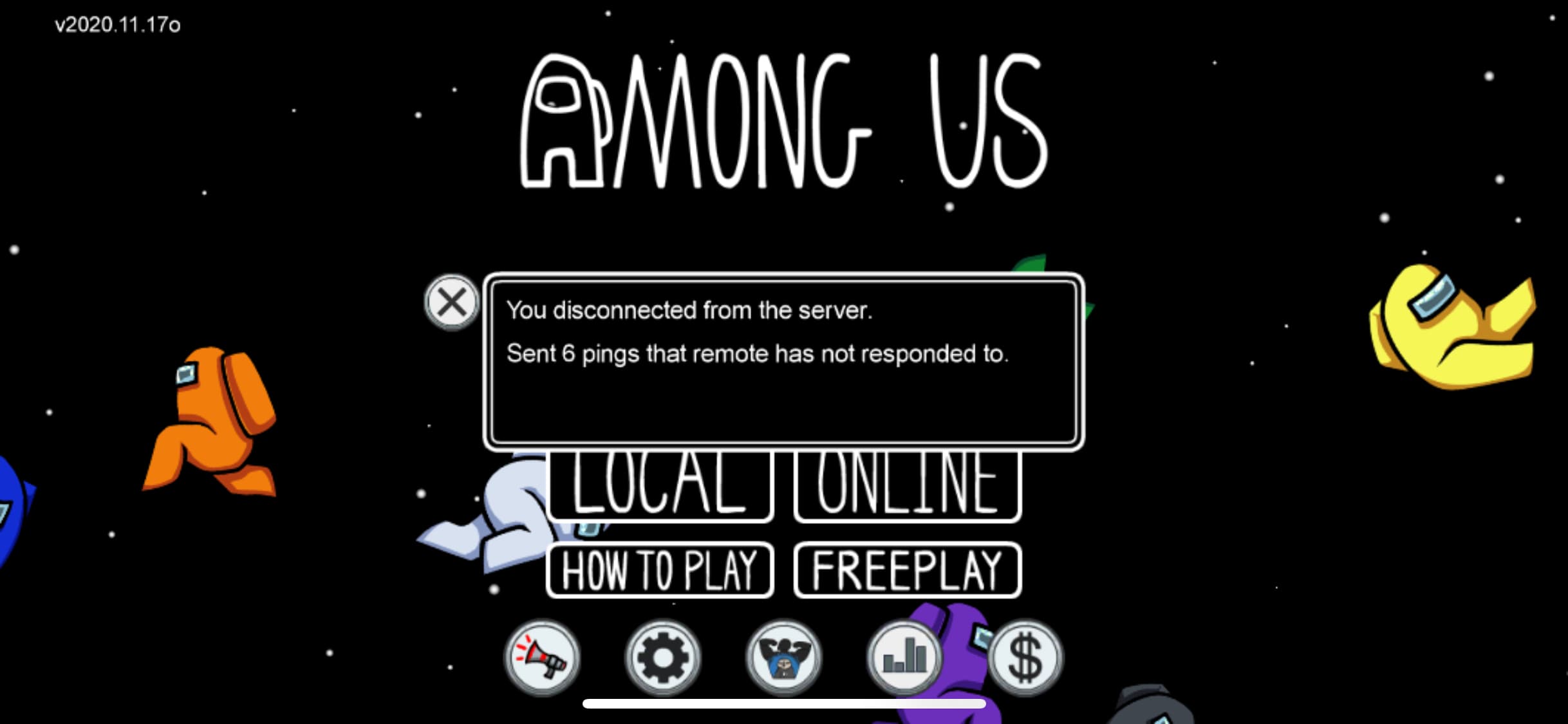 【Among Us】Asiaが最良!?サーバーが繋がらない時の対処法