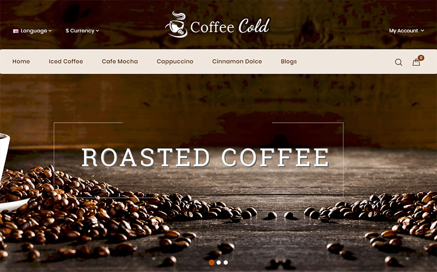 10+ Web Templates Designs with Coffee Aroma – BootstrapBay
