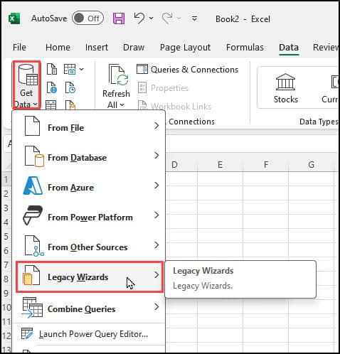 Excel Text Import Wizard - The Legacy Gem