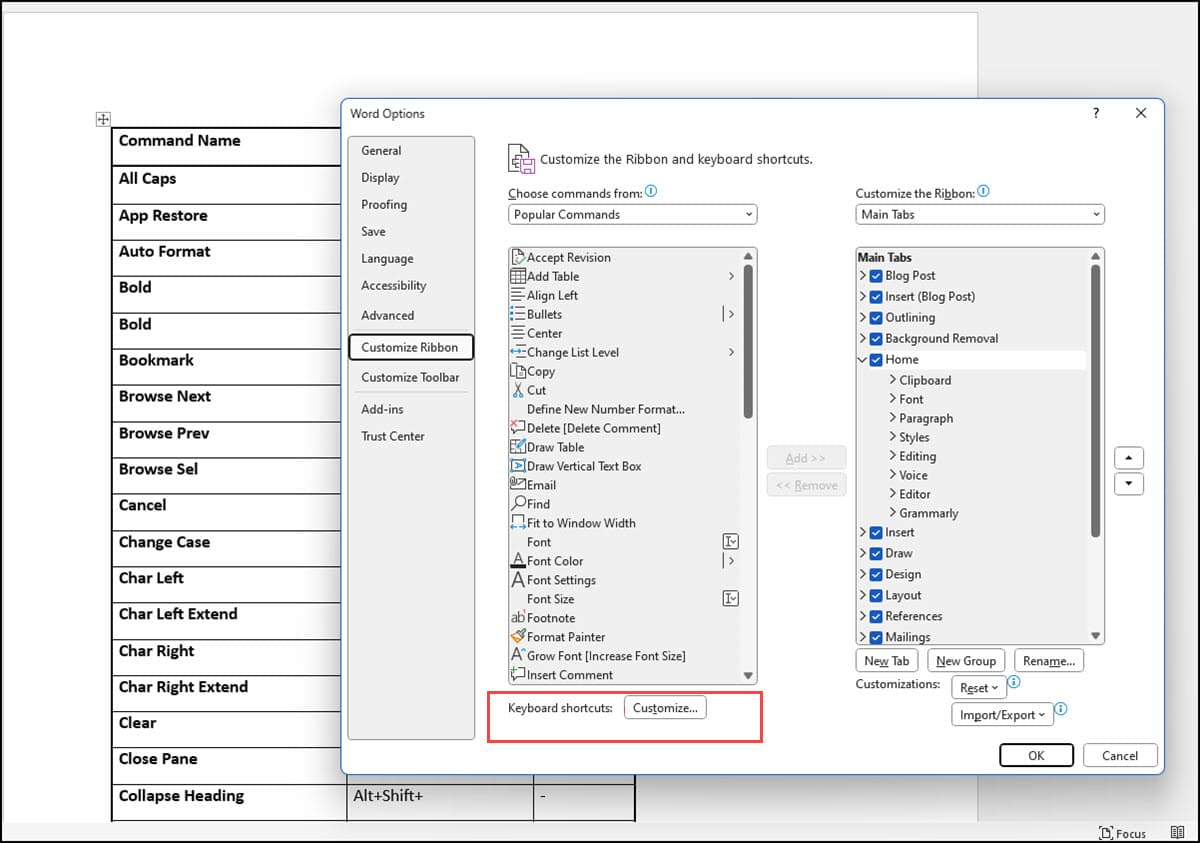 Make Your Own Word Keyboard Shortcuts & Master Word Like a Pro