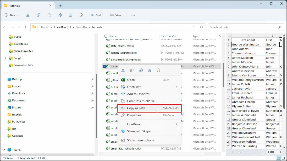 Easy Windows Tip: How to Copy File Path (3 Methods)