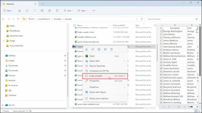 Easy Windows Tip: How to Copy File Path (3 Methods)