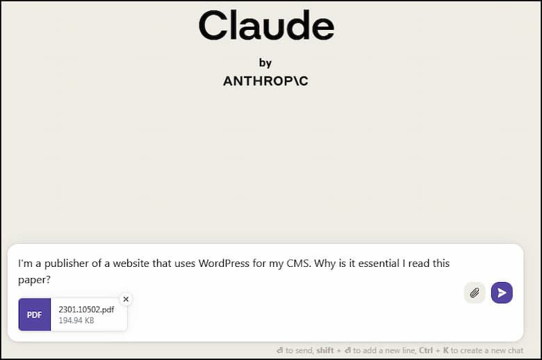 Research Made Easy: How Claude Can Help You Understand any Paper