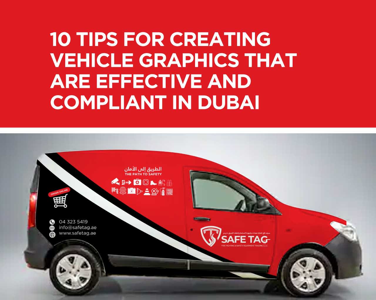 10 tips for creating vehicle graphics in Dubai