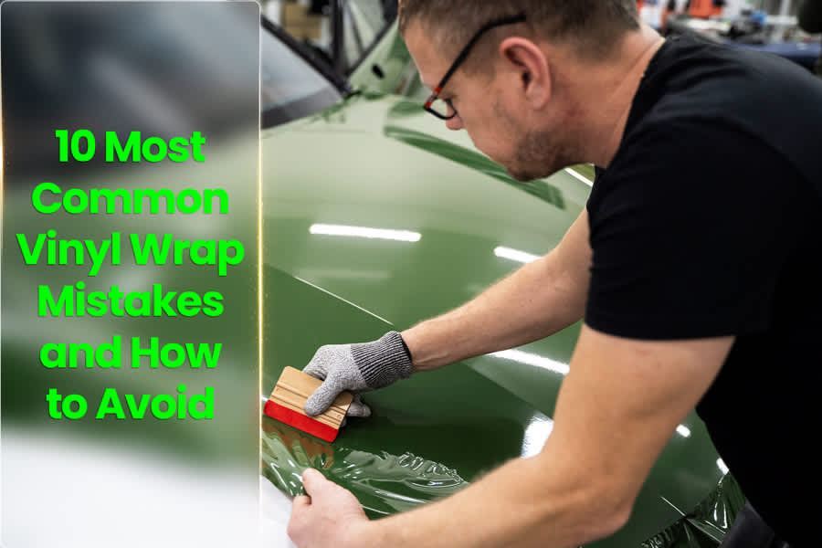 10 Most Common Vehicle Vinyl Wrap Mistakes and How to Avoid Them