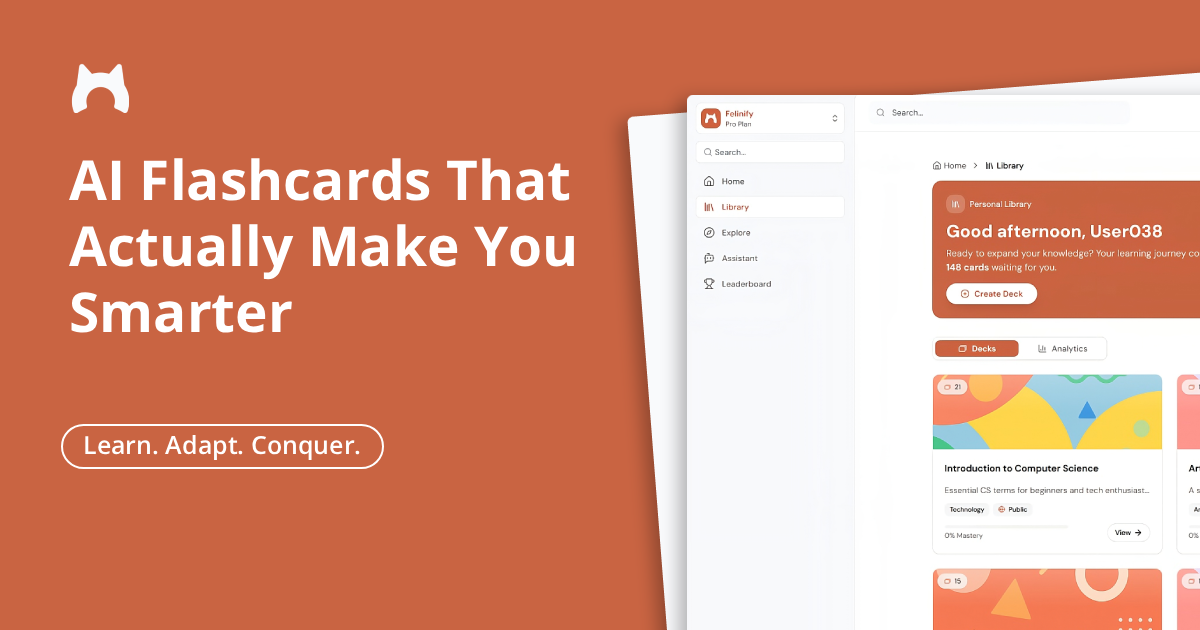 Explore Flashcard Decks | Felinify