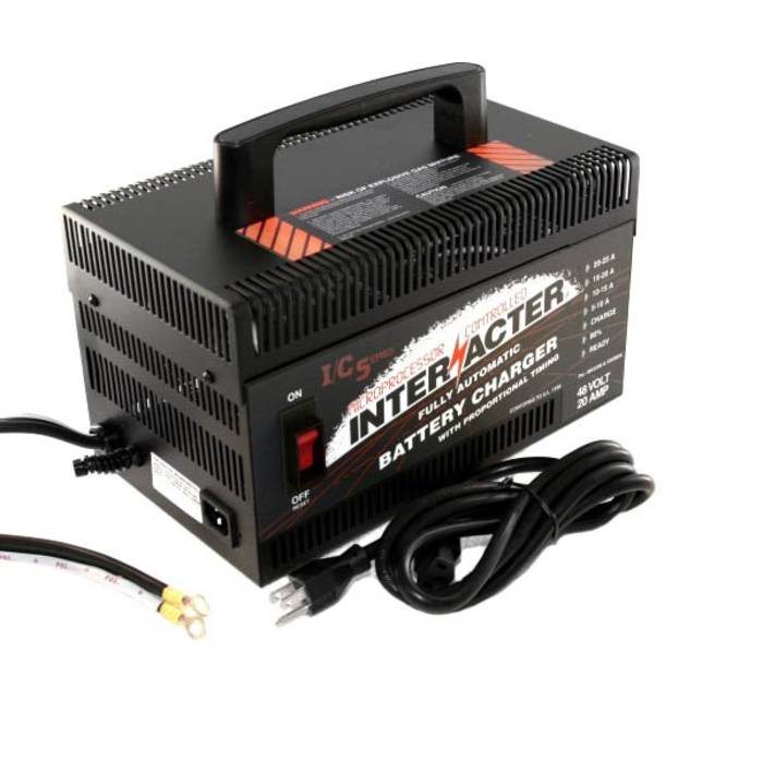 ICS4820 | Interacter 48v 20 Amp Industrial Commercial Series Charger