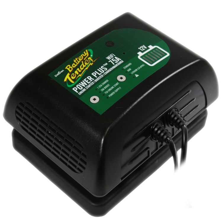 Battery Tender Power Plus 12v 1.25A / 20A / 75A Booster Battery Charger ...