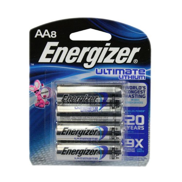 Energizer Aa Ultimate Lithium 8 Pack L91bp 8