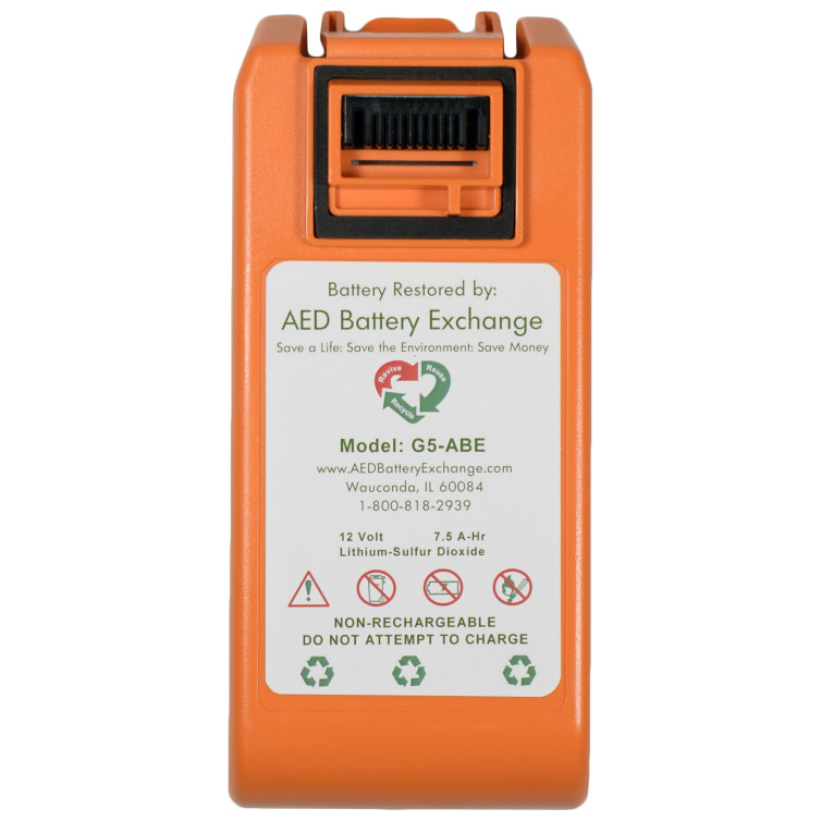 Cardiac Science XBTAED001A AED Replacement Battery by AED Battery Exchange