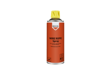High performance de-watering wire rope lubricant aerosol - WIRE ROPE ...