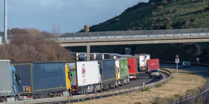 Politics Home | Lorries Are Stuck At The UK Border After New Post ...