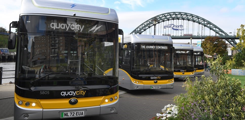 Go-Ahead Launches New Voltra Electric Buses in North East