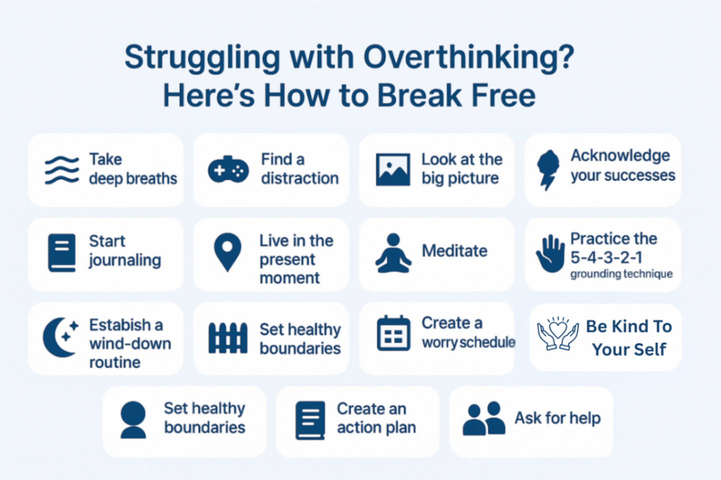 10 Tips to Help You Stop Overthinking