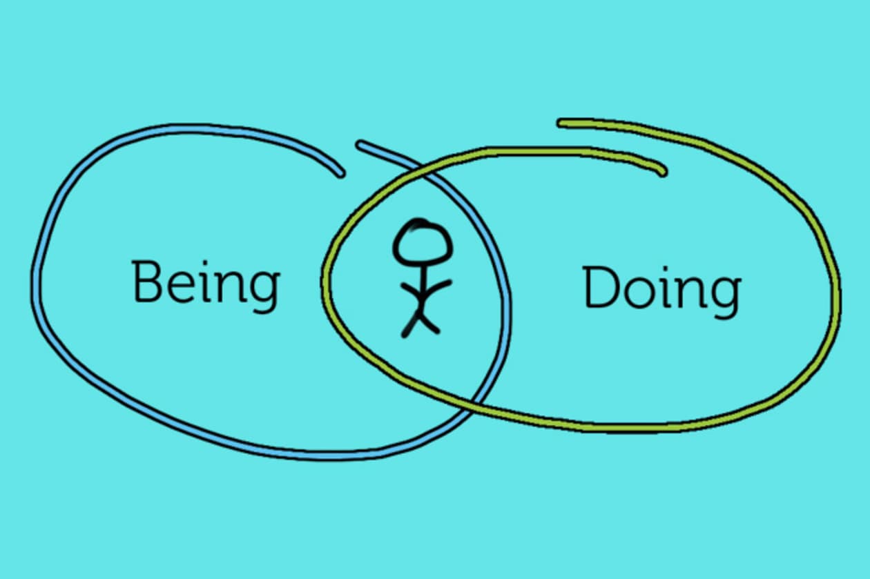 'Doing' versus 'Being'