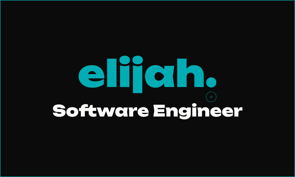 Elijah Oyerinde • Software Engineer