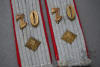 Original German WWII Officer Shoulder Boards Leutnant (1st Lieutenant ...