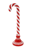 Holiday Wonderland Candy Cane Stand in Red and White Finish by AFD Home ...