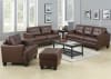 Samuel Sofa Sleeper in Dark Brown Leather by Coaster - 504070
