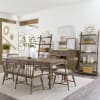 Americana Farmhouse 5 Piece Rectangular Dining Room Set in Dusty Taupe ...