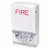 Eaton ELSTW Wheelock Eluxa LED Strobe, Wall, FIRE Lettering, Clear Lens ...
