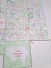 A highly detailed wall map of Red Deer, Alberta. Includes roads ...