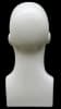 Lightweight Plastic Male Display Head - White