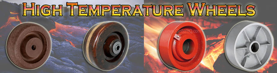 High-Temp Caster Wheels by CasterHQ: Industry-Leading Durability & Heat ...