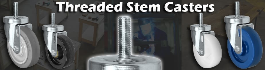 Threaded Stem Casters | CasterHQ