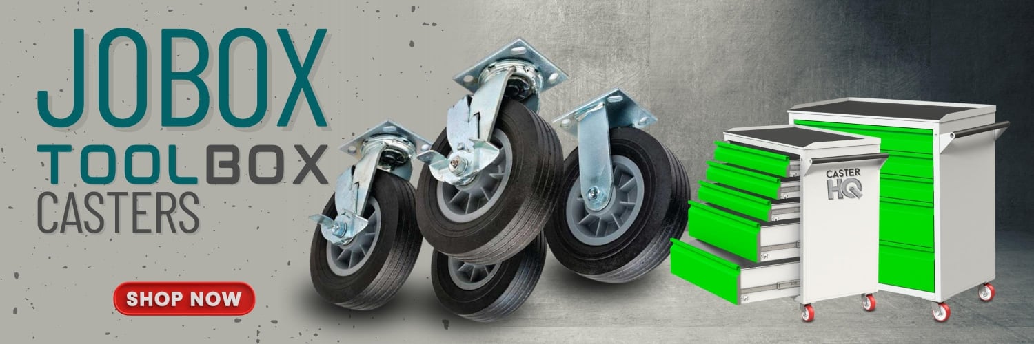 Top-Rated Replacement Casters for Jobox Tool Boxes & Cabinets | CasterHQ