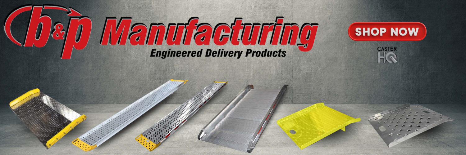 Hand Truck & Dolly Ramps: Curb, Food Service, Walk Ramps | CasterHQ